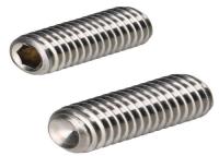 China Stainless Steel A193 A914 Hexagon Socket Flat Coine Cup  Set Screw DIN913 DIN914 for sale