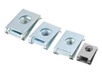 China M8 M6  Stainless steel Clip Nut  SS304 SS316 A2-70 A4-80 Black Plated Galvanized for sale