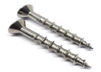 China Titanium Alloy G2 G5 Anodized Cross Recessed CSK Head Wood Screws DIN7997 for sale