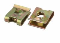China M3 M4 Galvanized Carbon Steel U Spring Clip Nuts For Automotive Industry Application for sale