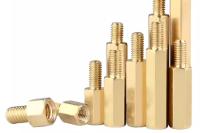 China M6 M10 BrassH80 C83600 C69300 C69400 Male And Female Hex Head Standoff Gold plating standoff for sale