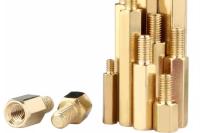 China M6 M10 BrassH80 C83600 C69300 C69400 Male And Female Hex Head Standoff Gold plating standoff for sale
