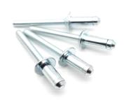China Countersunk Head Open End Blind Rivets With Aluminum Mandrel And Head DIN7337 for sale