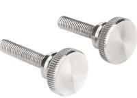 China M6 M8 Stainless Steel Thumb Screw ASTM B7 B7M Spade head Knurled thumb screw Custom size for sale