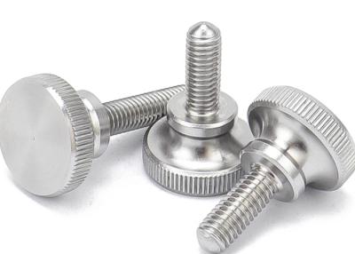 China 3/8 7/16 1/2 Stainless steel Thumb Screw SS 304 SS 316 A2 A4-80 Spade head Thumb screw for sale