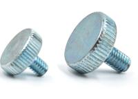 China M5 M8 Carbon steel Thumb Screw Galvanized Spade head Thumb screw Blue Zinc coating for sale