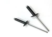 China Aluminum Blind Rivet Waterproof Round Head Open End Pop Rivets DIN7337 for sale