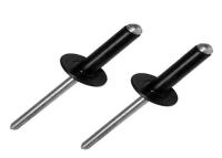 China Aluminum Blind Rivet Waterproof Round Head Open End Pop Rivets DIN7337 for sale