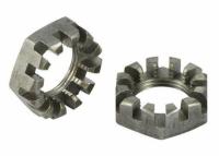China UNC UNF Castle nut M6 M8 M10 Stainless Steel 304 316 Hex Slotted Castle Nuts DIN935 for sale