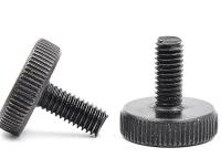 China Black M8 M12 Carbon steel Thumb Screw Class8. 8 Grade 8.8 Spade Head Thumb Screw for sale