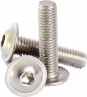 China M6 M14 Carbon steel Hexagon Socket Pan Head Machine Screw White Black Blue Yellow Zinc for sale