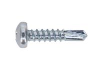 China Class 4.8 8.8 10.9 12.9 Blue Zinc PlatedCross Recessed Countersunk Head Drilling Screws for sale