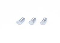 China Stainless Steel Galvanized Copper Brass One Three Point Spot Thread Weld Bolt Flat Round for sale