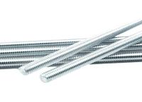 China Steel Gr4.8 8.8 Galvanized Zinc  Stud Threaded Bolt Double End Studs With Washer DIN938 for sale