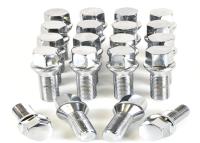 China M16 M18 Stainless Steel INOX SS304 SS316 A2 A4 Plain Polished  Wheel Screw for sale