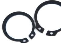 China Black Internal Lock Washers Circlip Retaining Ring Normal Type For Bores DIN 472 for sale