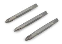 China PH2 PH1 Alloy Steel CRV S2 Phillips Drive Slotted Screwdriver Bit Slotted Bit Set for sale