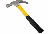 China 16oz 30oz 42oz 56oz Alloy Steel Split Head Hammers Chromate Plated Handle Forging Claw Hammers for sale