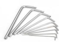 China 4mm 6mm 10mm L Shape Hex Wrench Super Duplex Stainless Steel 2205 2507 904L 2507 A286 for sale