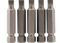 China 4mm 5mm Alloy Steel CRV S2 Hex Hexagon And Sloteed Head Screwdriver Bit for sale