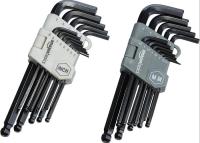 China 6mm 8mm  Flat Head Hex Allen Key Spanner Galvanized Steel B7 B7M Black Oxide L Type DIN911 for sale