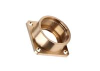 China Precision lathe machining parts Copper T1 CNC part for electrical and thermal conductivity applications for sale