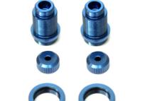 China Anodizing Blue H59 CNC Machined Brass Parts Corrosion Resistance for sale
