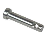 China Carbon Steel Zinc Plated Galvanized  Clevis Pins Gr4.8 Gr8.8 Iron With Head ISO2341 for sale