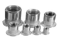 China A2 A4 Stainless Steel Thread Insert Flat Head Round Body Close End Blind Rivet Nut for sale