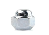 China Stainless Steel Polished Metric M12 x 1.5 M12 x 1.25 Hex Wheel Lug Nut for sale