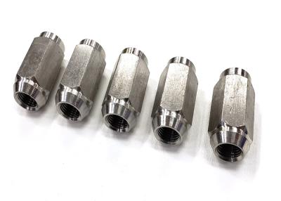 China Stainless Steel 304 316 Polished Metric M12 X 1.5 M12 X 1.25 Hex Wheel Lug Nut for sale