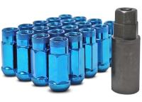 China Metric M12 M14 Grade 5 Grade 2 GR2 GR5 Colorful Anodized Titanium Wheel Lug Nut for sale
