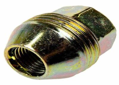 China M14x1.75 Metric Carbon Steel Grade Class 4.8 Wheel Lug Nut Nickel Chrome Cadmium Plated for sale