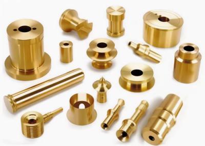 China Electroplating H62 Brass CNC Parts Precision CNC Machined Components Anti Corrosion for sale