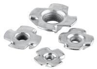 China Stainless Steel SS304 316 316L 4 Claw 4 Prong Furniture Tee Nut DIN1624 for sale