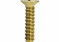China H59 H62 Yellow Brass Red Copper Phillips CSK Countersunk Head Screw for sale