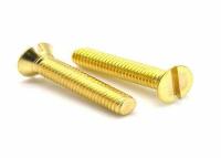 China H59 H62 Yellow Brass Red Copper Phillips CSK Countersunk Head Screw for sale