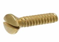 China M3 M5 Ellow Brass Copper Bronze Slotted Torx Flat Countersunk CSK Head Machine Screw for sale