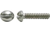 China M2 M2.5 Stainless Steel SUS 304 SUS 316 Slotted Drive Truss Head Machine Screw for sale