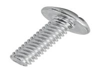 China M2 M2.5 Stainless Steel SUS 304 SUS 316 Slotted Drive Truss Head Machine Screw for sale