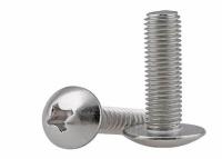 China Stainless Steel ANSI AISI 304 316 Phillips Drive Cross Recessed Truss Head Screw GB973 for sale