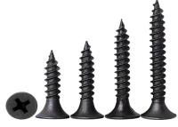 China Grade 12.9 Black CSK Countersunk Head Self Tapping Drywall Screw Carbon Steel for sale