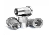 China A2 A4 Stainless Steel Thread Insert Flat Head Round Body Close End Blind Rivet Nut for sale