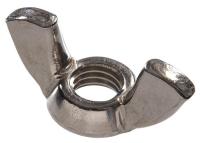 China M6 M10 Butterfly Nuts B8 B8M B8T Stainless Steel Edged Butterfly Wing Nut DIN314 for sale