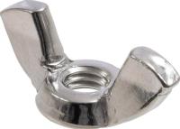 China M6 M10 Butterfly Nuts B8 B8M B8T Stainless Steel Edged Butterfly Wing Nut DIN314 for sale