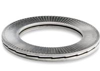 China M3 M4 M5 M6 M24 Dacromet Double Fold Self-Locking Washer DIN25201 for sale