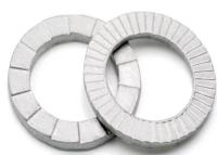 China M10 AISI ANSI A4 80  SUS Stainless Steel Finish Double Fold Self Locking Washer DIN 25201 for sale