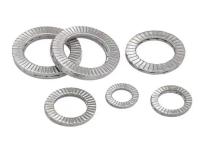 China M10 AISI ANSI A4 80  SUS Stainless Steel Finish Double Fold Self Locking Washer DIN 25201 for sale