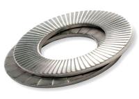 China M8 M10 SS316 316L A2 70 Stainless Steel Plain  Double Fold Self Locking Washer DIN 25201 for sale