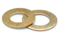 China M1.6 M160 Copper Bronze Gasket Plain Washer Shim Washer Flat Washer DIN125 for sale